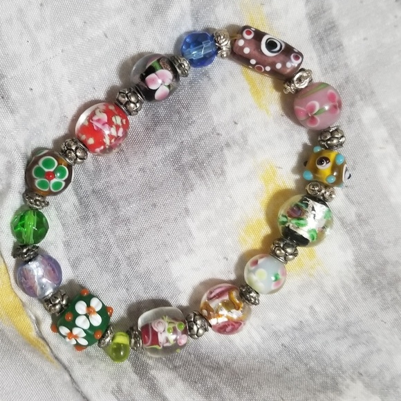Jewelry | Vintage Hand Painted Bracelet | Poshmark